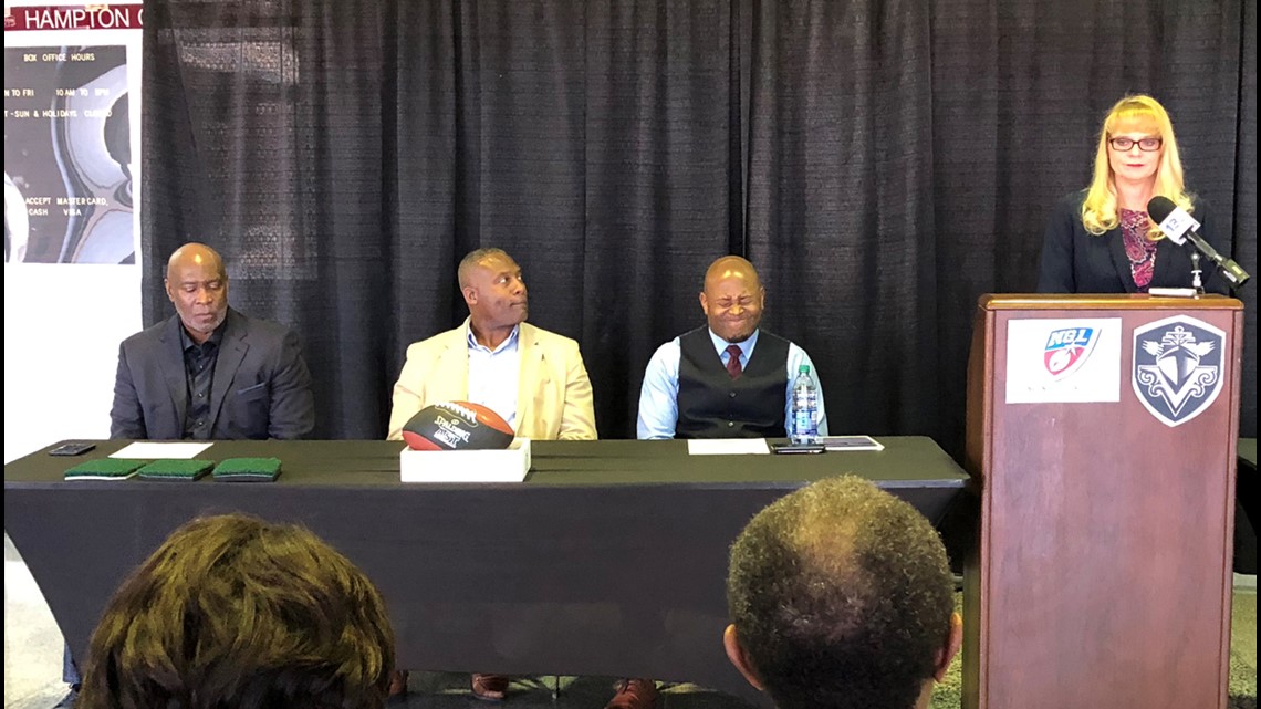 Hampton officials debut arena football team Virginia Destroyers ...