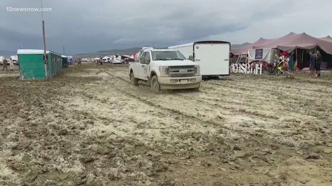 Burning Man Attendees Stuck After Major Flooding