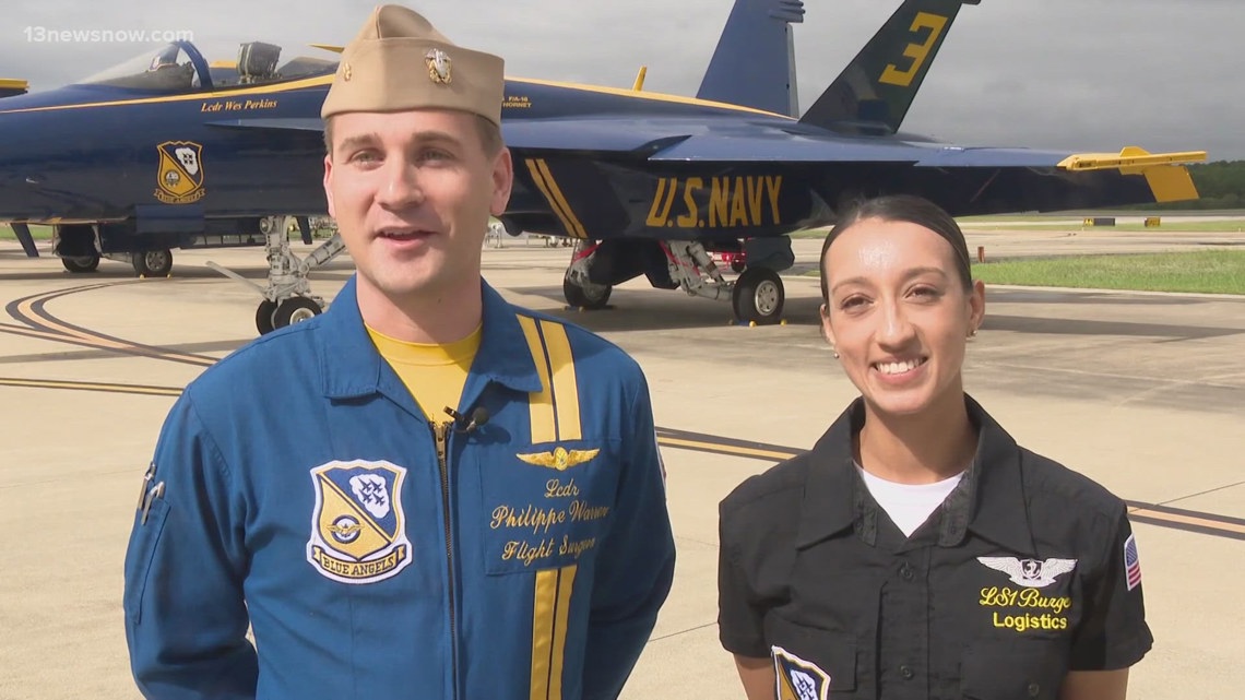 Hampton Roads natives among Navy's Blue Angels headlining NAS Oceana ...