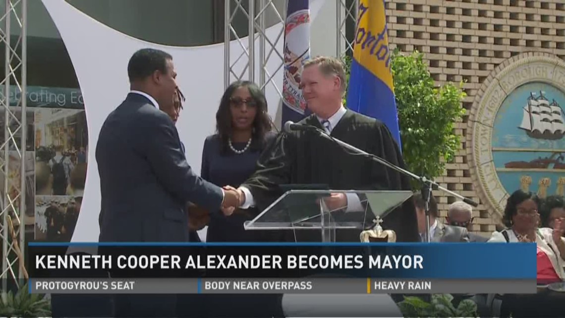 Kenneth Cooper Alexander becomes mayor | 13newsnow.com