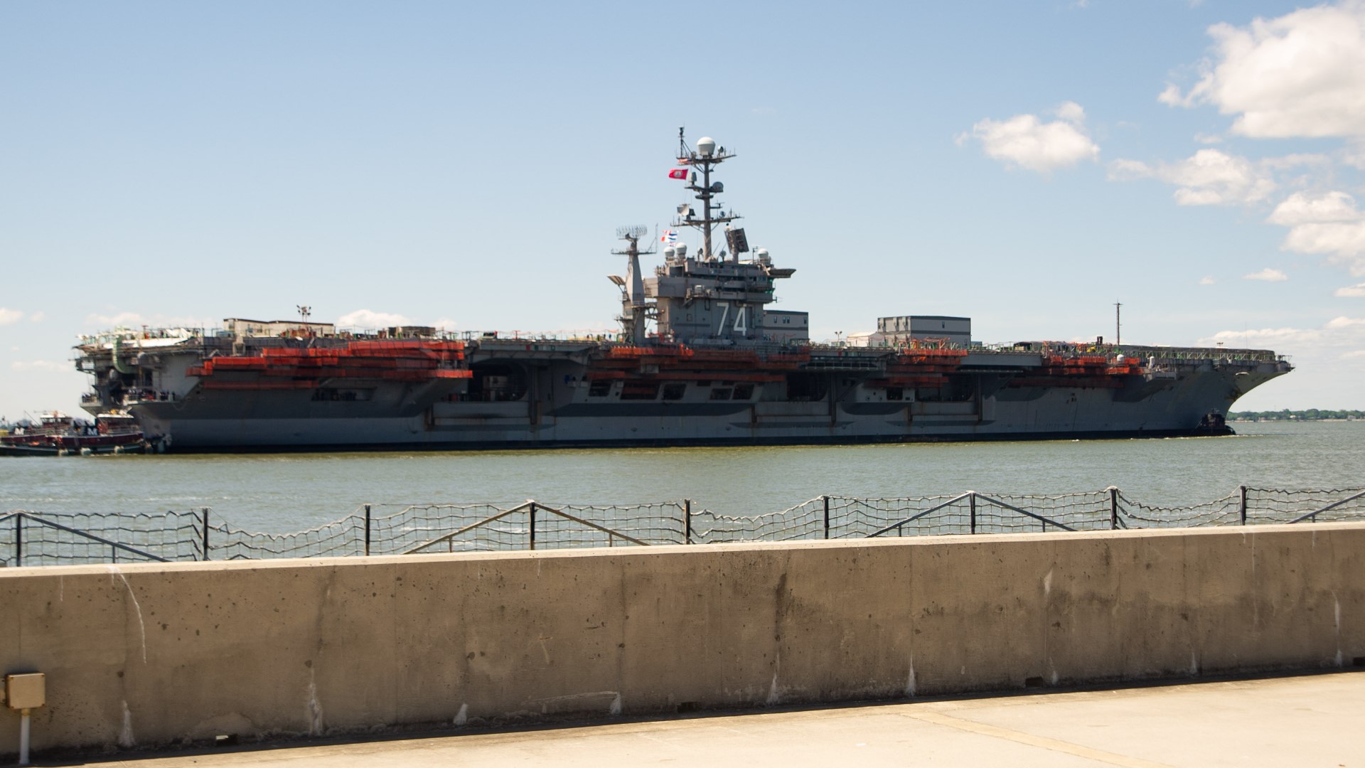 USS John C. Stennis heads to Newport News Shipbuilding for mid-life ...