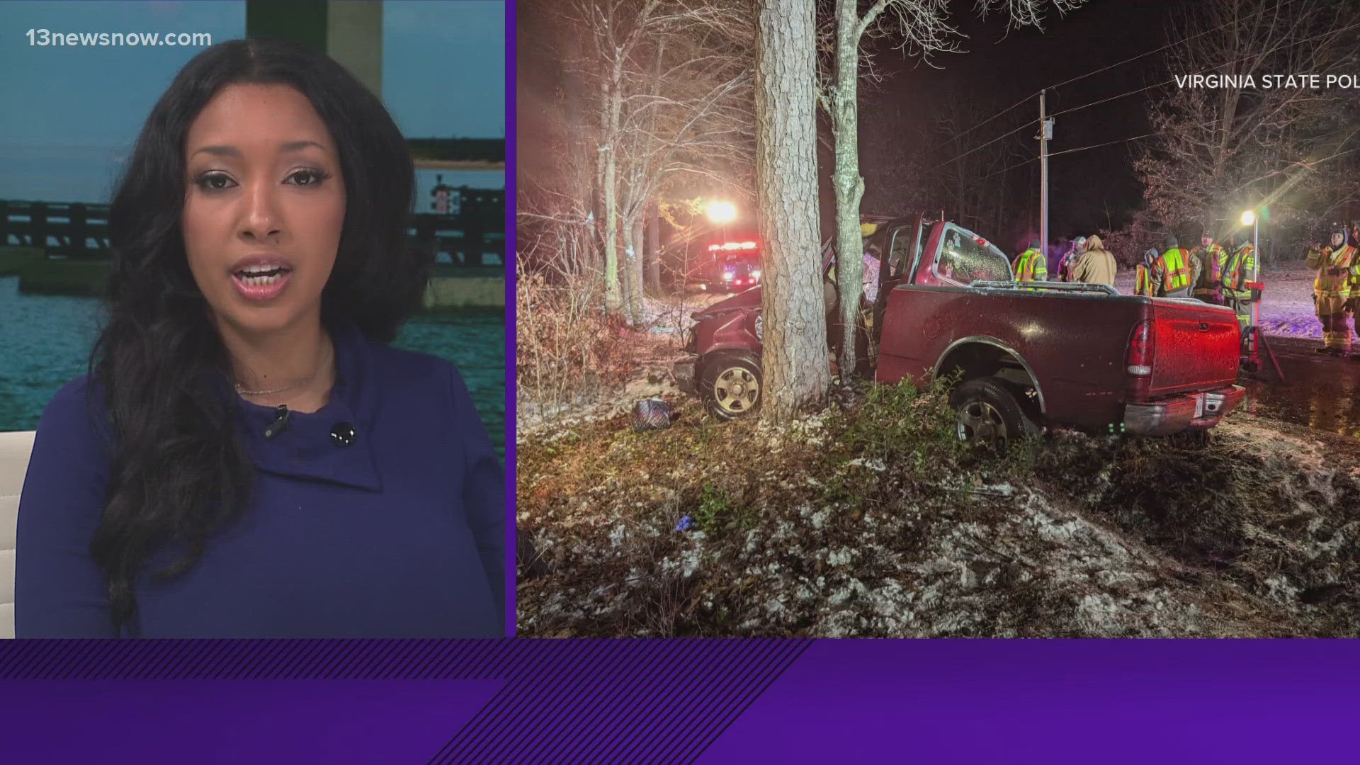 Man dies after losing control of truck in Sussex County | 13newsnow.com