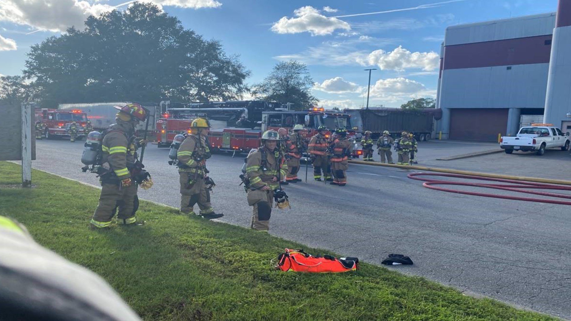 Fire breaks out at Portsmouth trash processing facility | 13newsnow.com