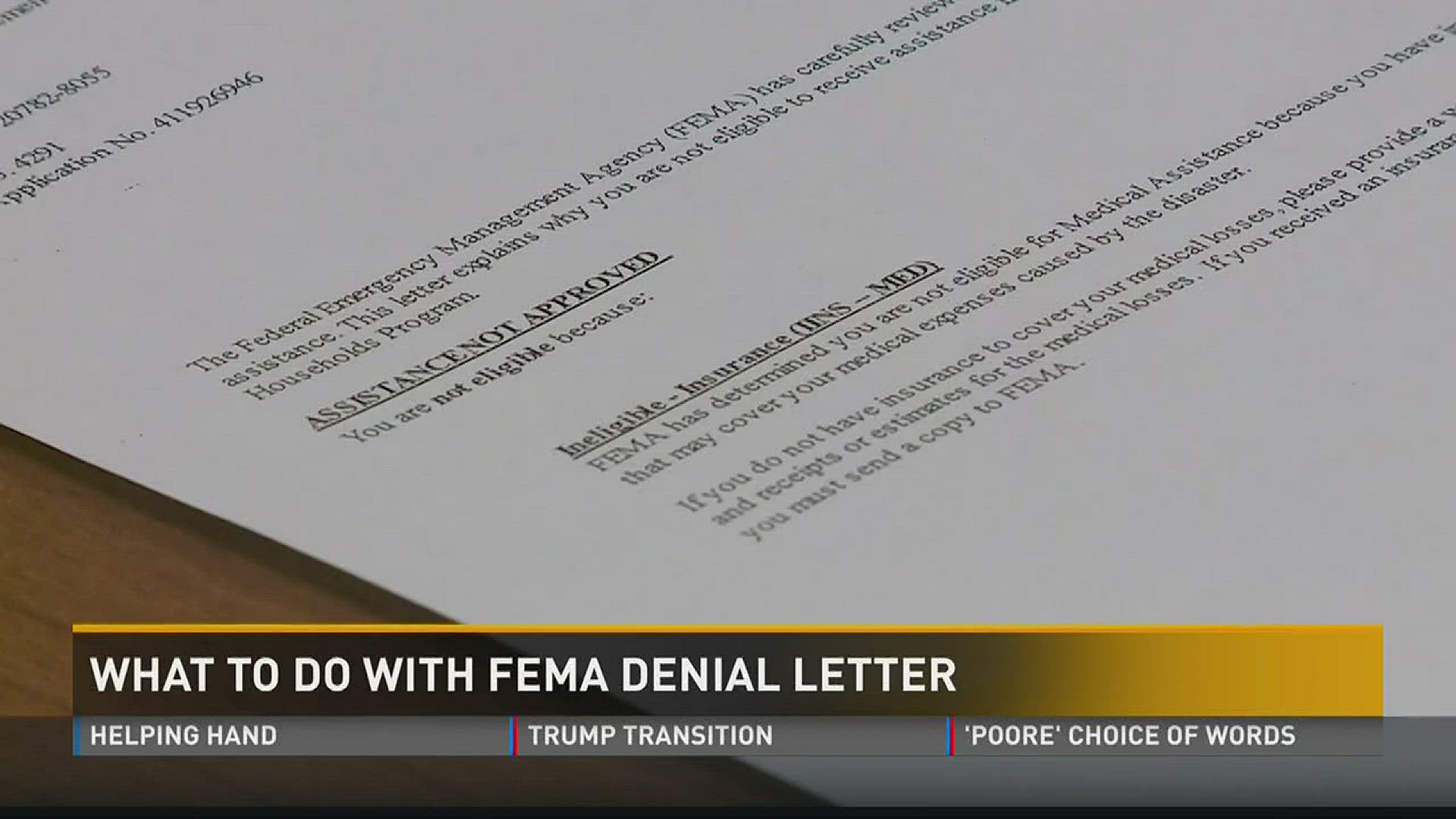 FEMA denial letters don't necessarily mean you won't get aid ...