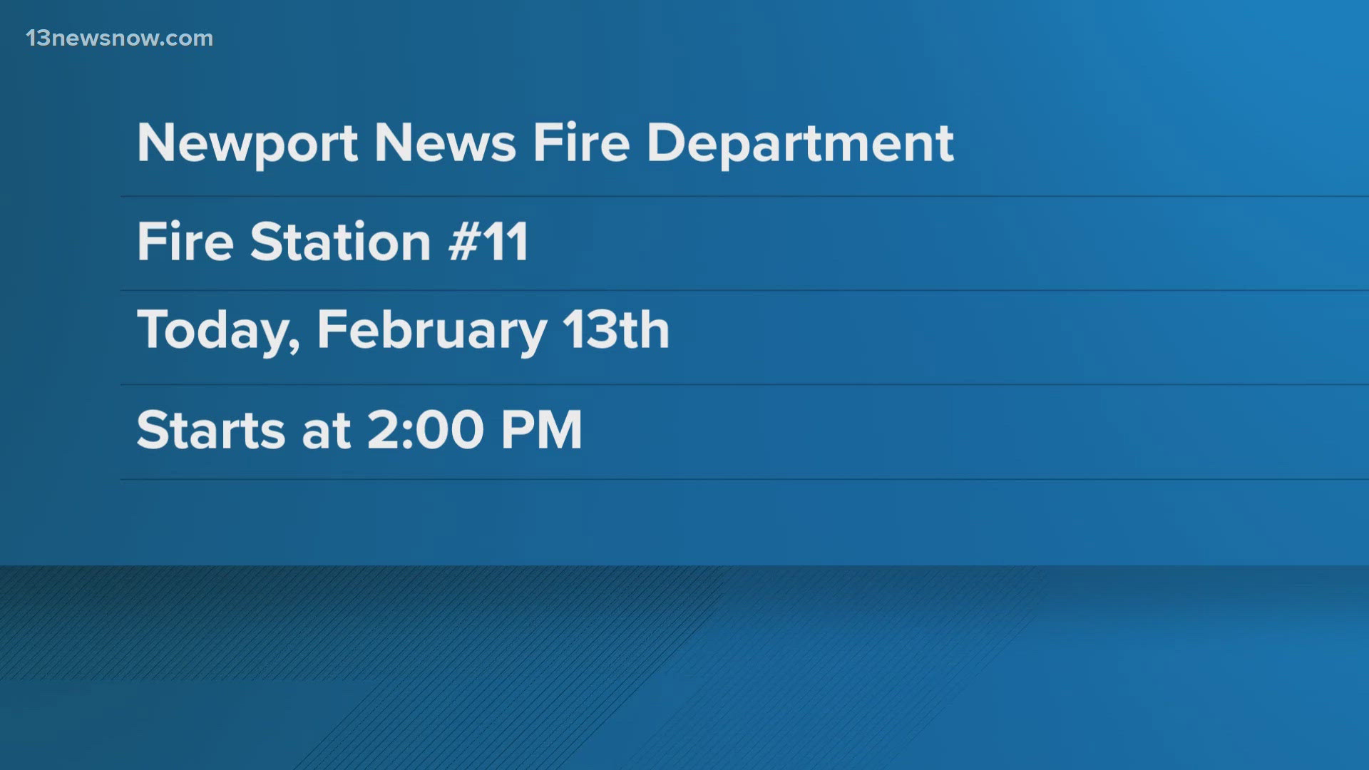 City of Newport News to break ground on Fire Station 11 | 13newsnow.com