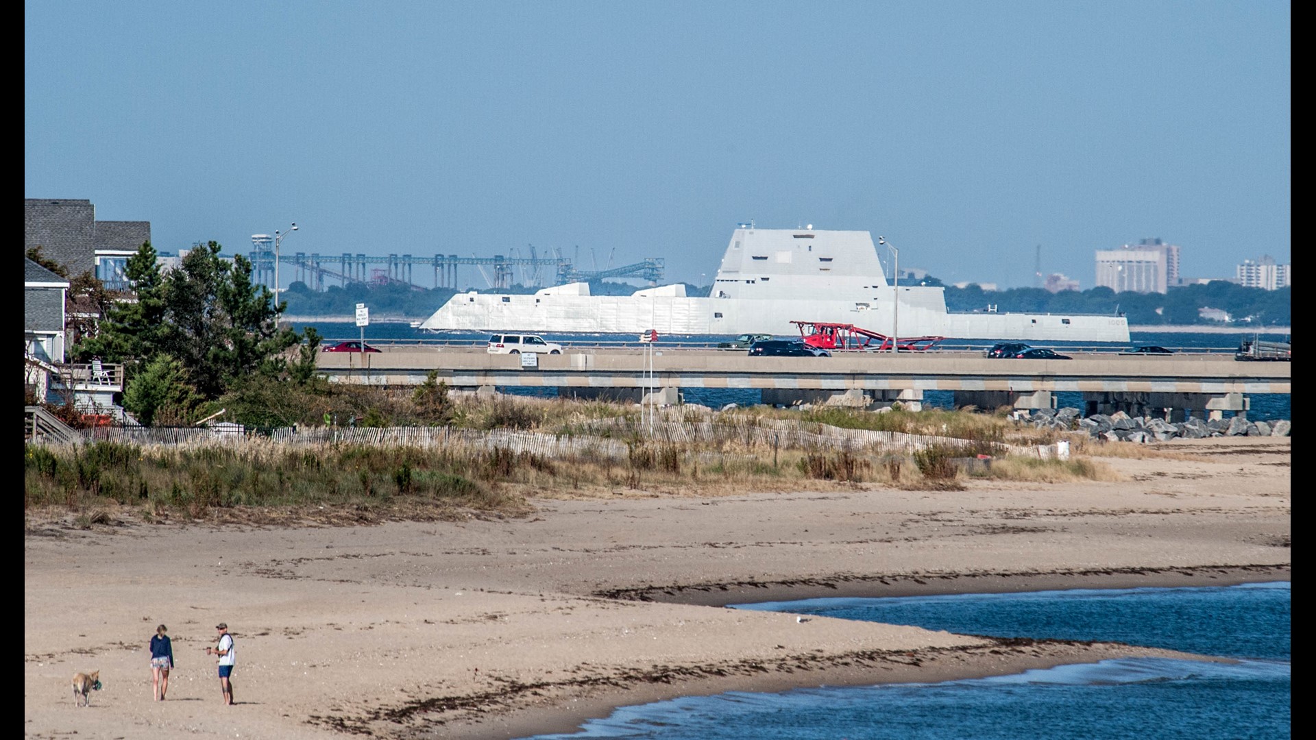 Inside the Navy's new stealth destroyer Zumwalt | 13newsnow.com