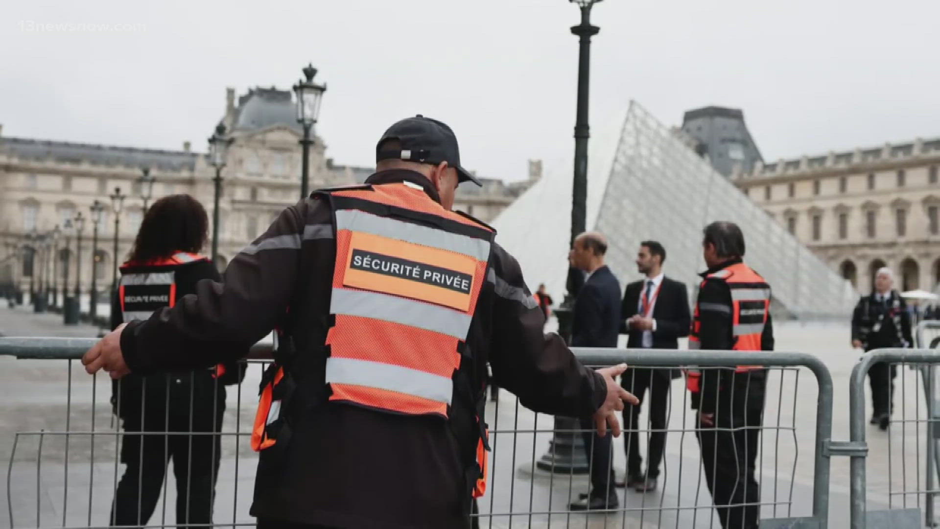Suspects arrested over the theft of crown jewels from Paris' Louvre ...