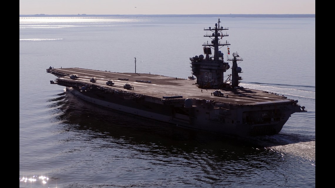 USS Eisenhower XO officially relieved | 13newsnow.com