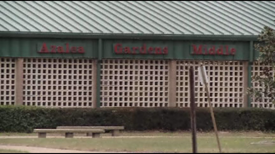 Azalea Gardens Middle School briefly evacuated due to bathroom fire ...