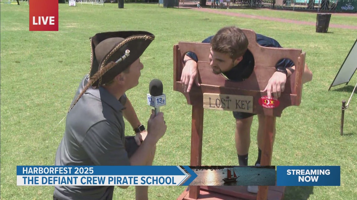 Harborfest 2025: Defiant Crew Pirate School! | 13newsnow.com
