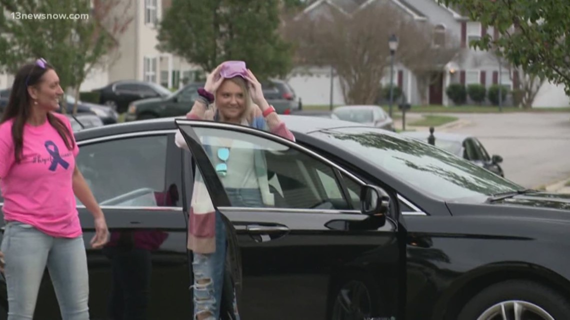 Surprise welcome home for Hannah Goetz | 13newsnow.com