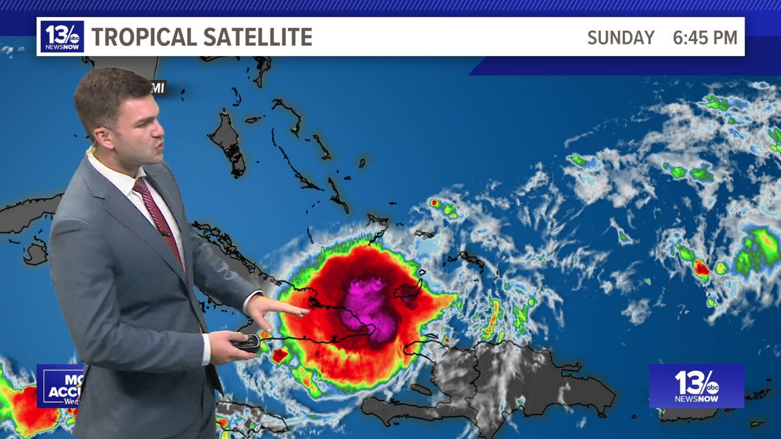 Tropics Update: Hurricane Oscar makes landfall in Caribbean | 13newsnow.com