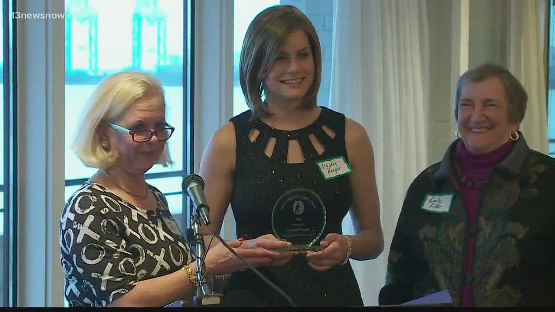 Lee's Friends honors 13News Now meteorologist Crystal Harper ...