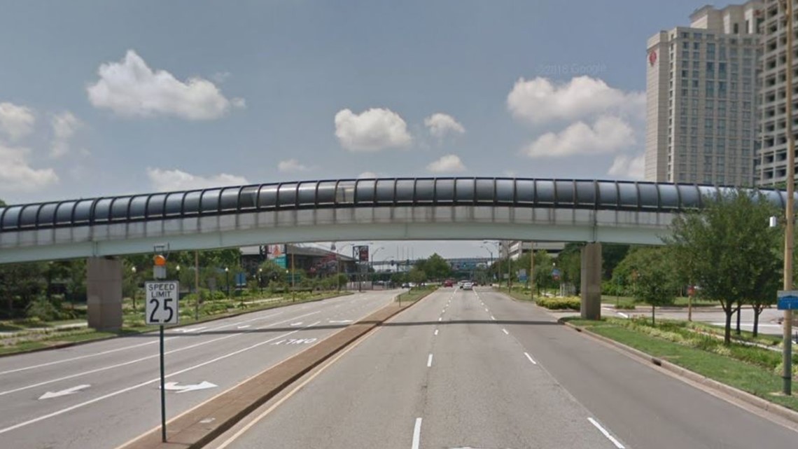 Waterside Drive pedestrian bridge to be demolished this weekend ...