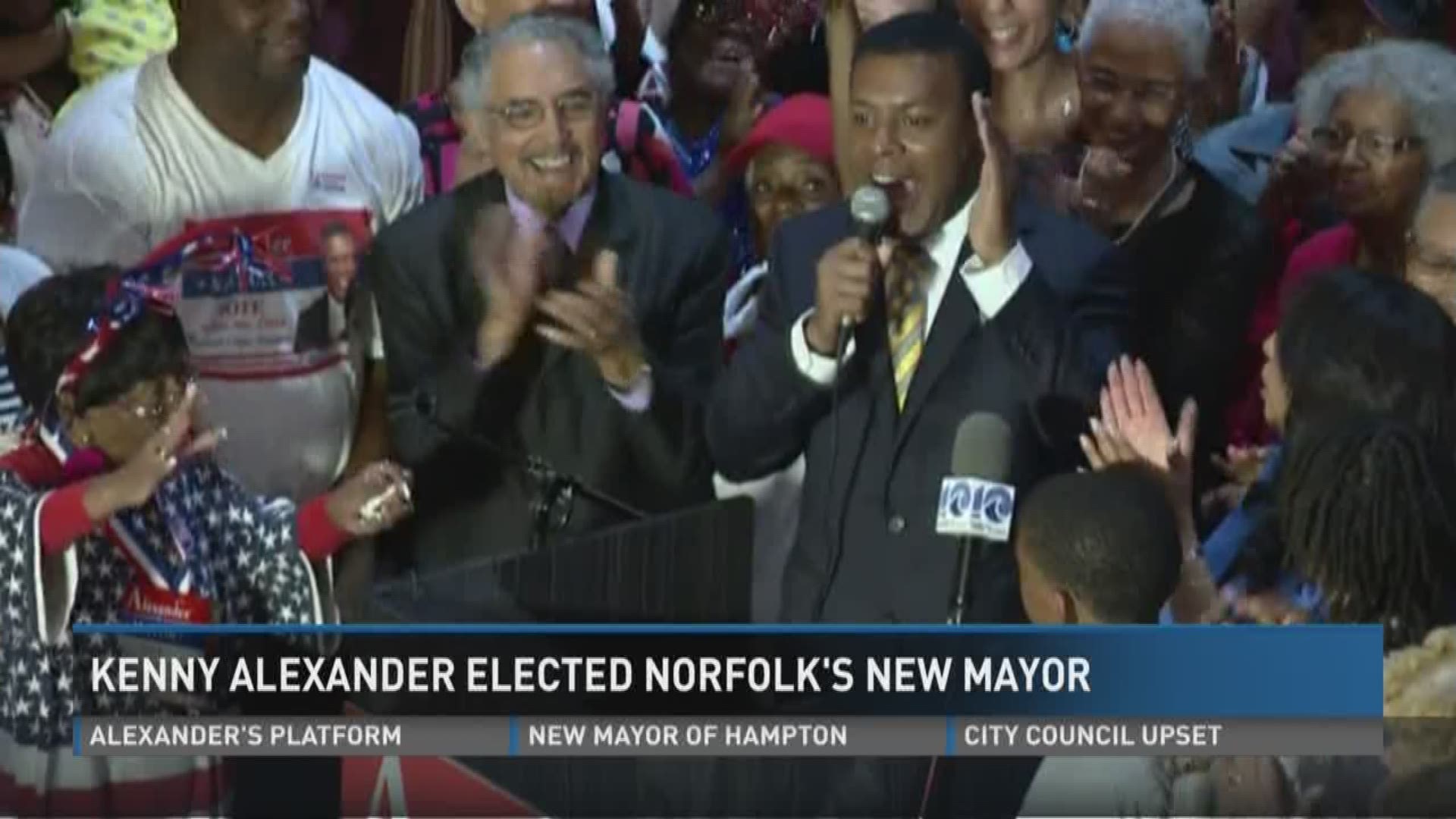Kenny Alexander wins big in Norfolk mayoral race | 13newsnow.com