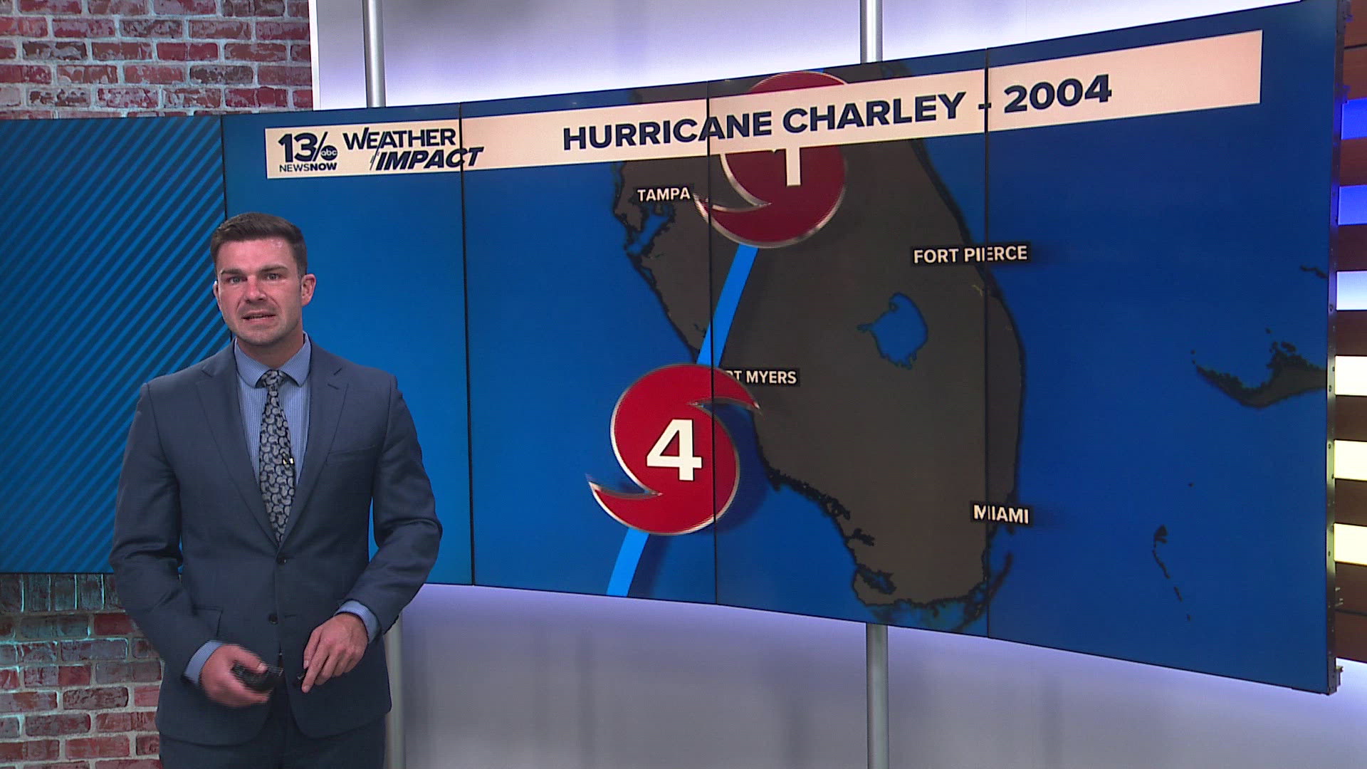 Hurricane History: Category 4 Charley slams into southwest Florida in ...