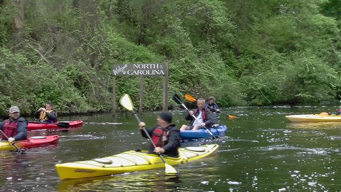A tour of the Great Dismal Swamp during 'Paddle for the Border ...
