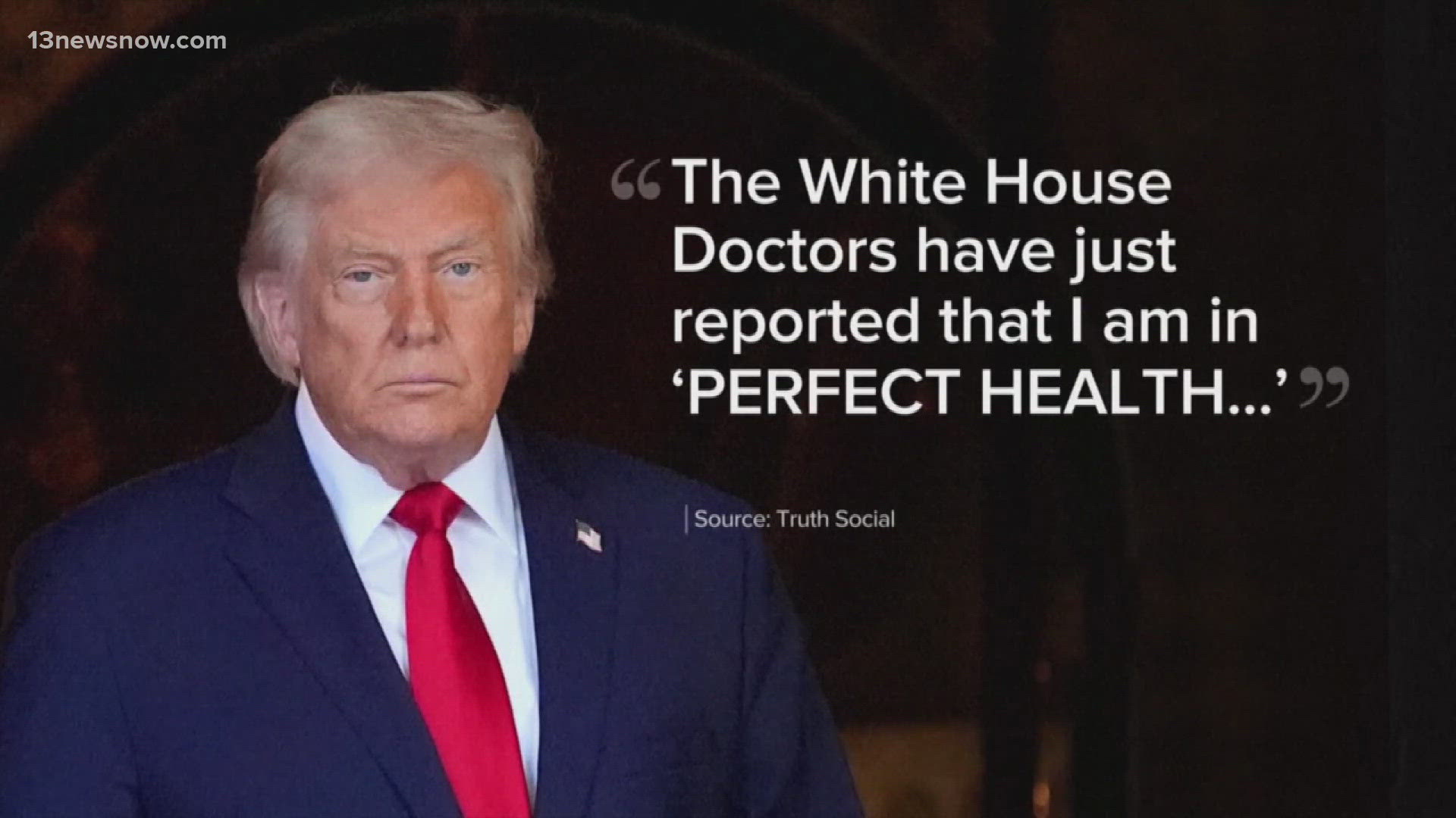 Trump, in interview, defends his energy and health, offers new details ...
