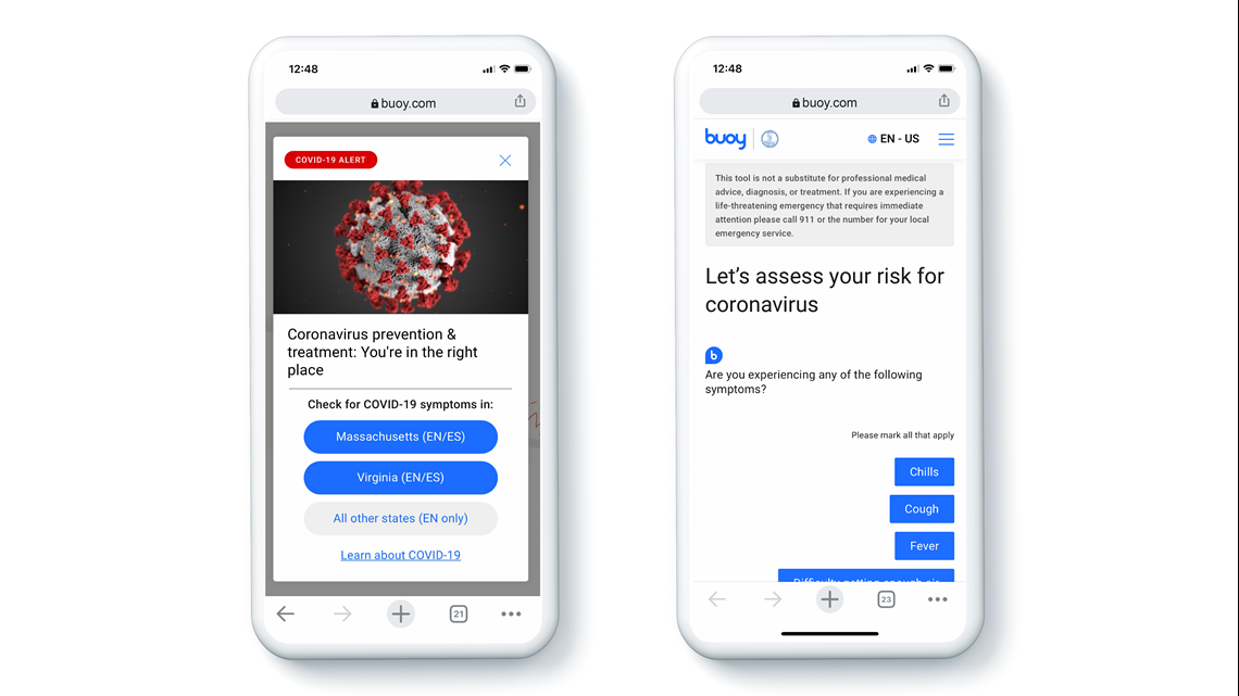 Virginia Department of Health creates COVID-19 symptom checker website ...