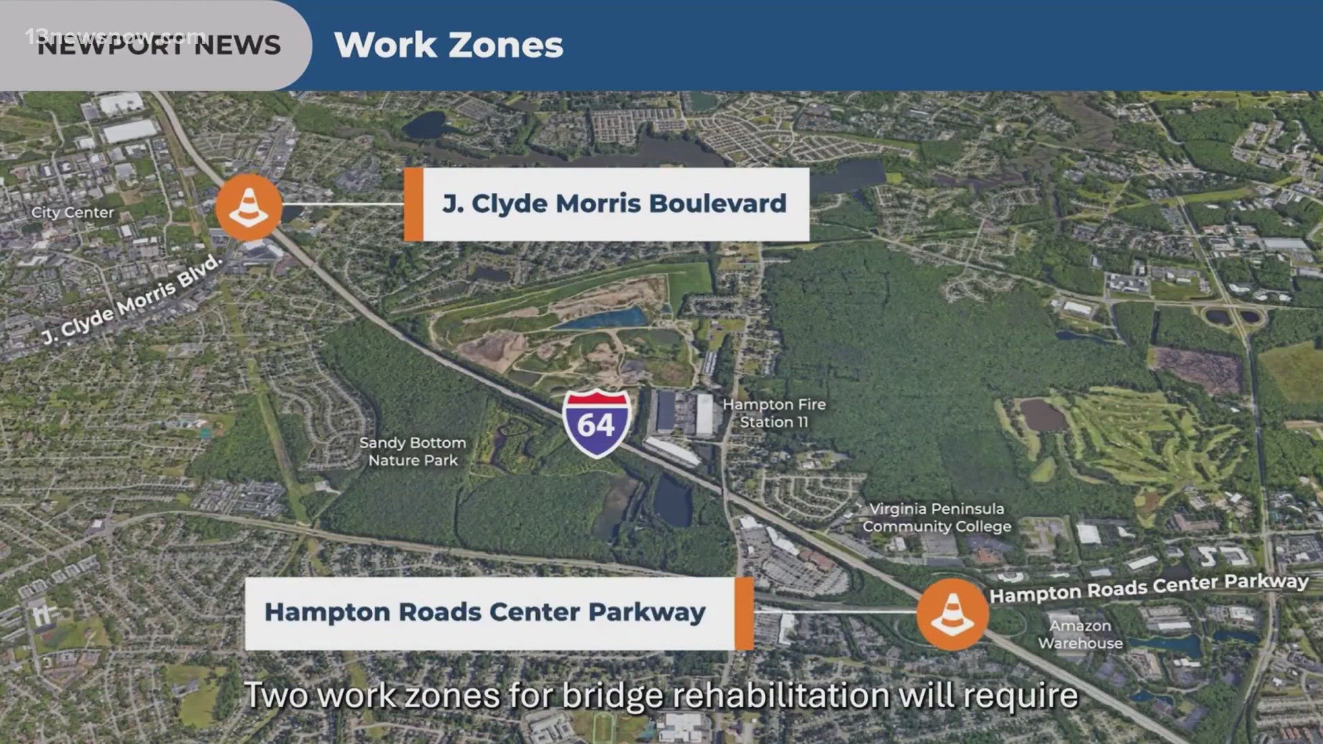 Construction on new Norris Bridge set to begin in 2028, Youngkin ...