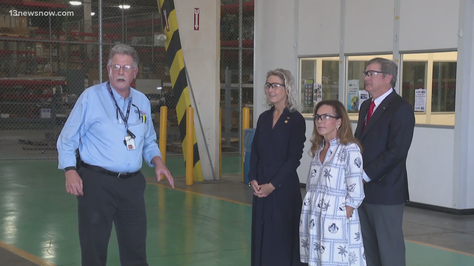 Virginia Congresswoman Jen Kiggans tours QED Systems in Norfolk ...