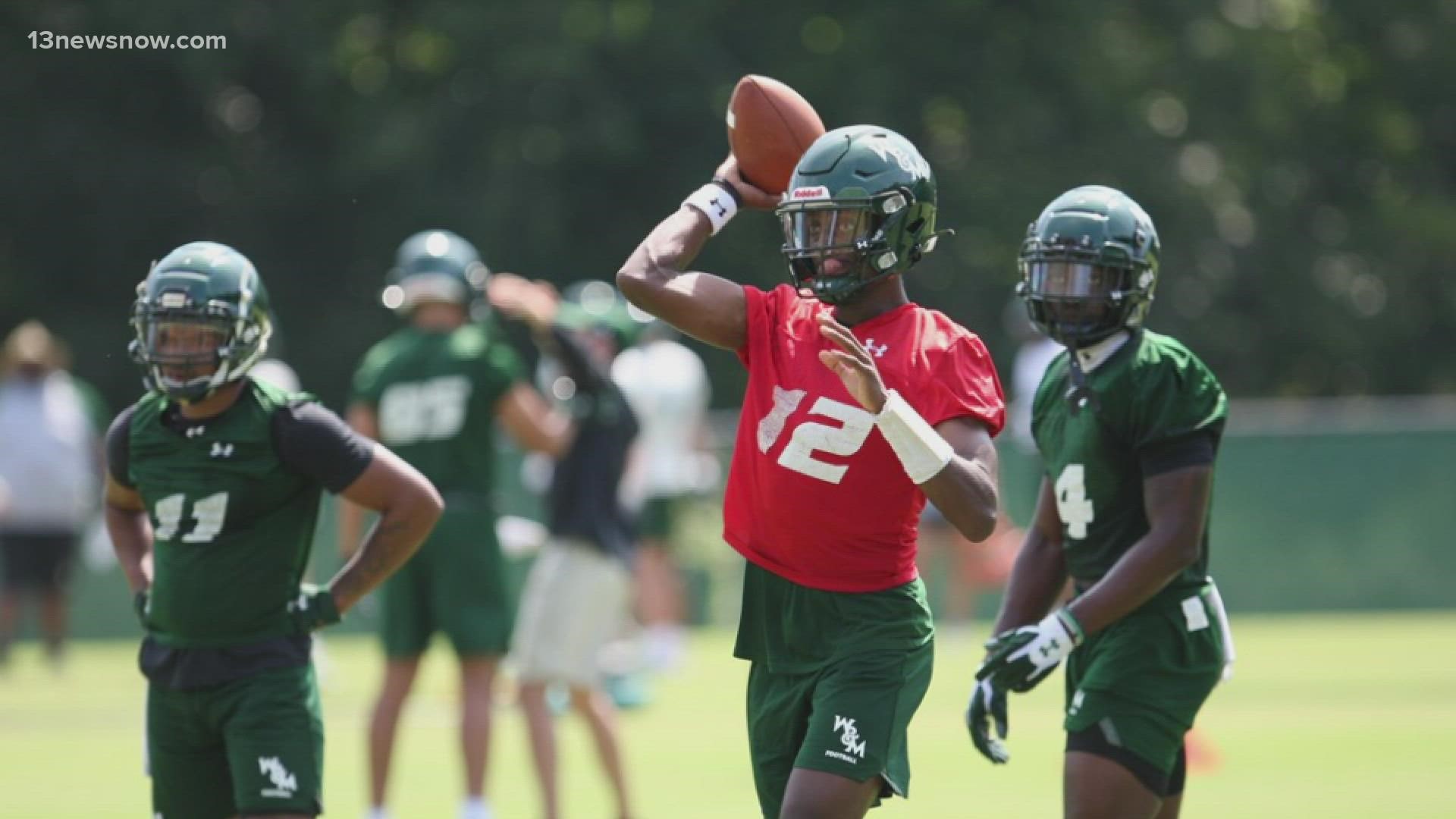 William and Mary football outlook from QB point of view | 13newsnow.com