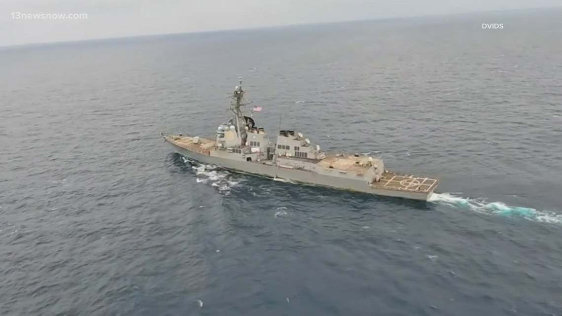 USS Mason returns home after more than 8 months of deployment ...