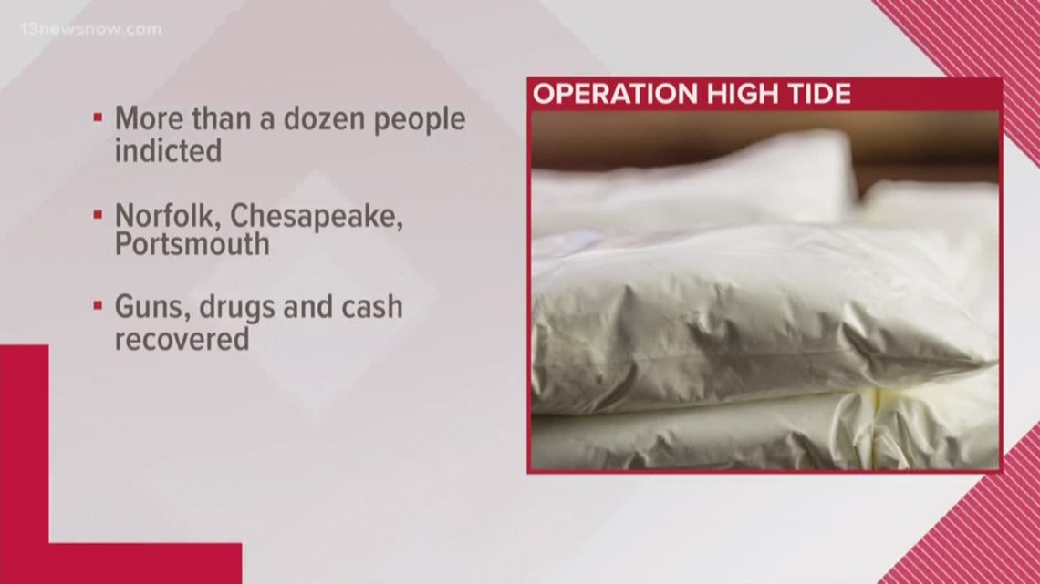 Operation High Tide: Over a dozen indicted on guns, drug charges ...