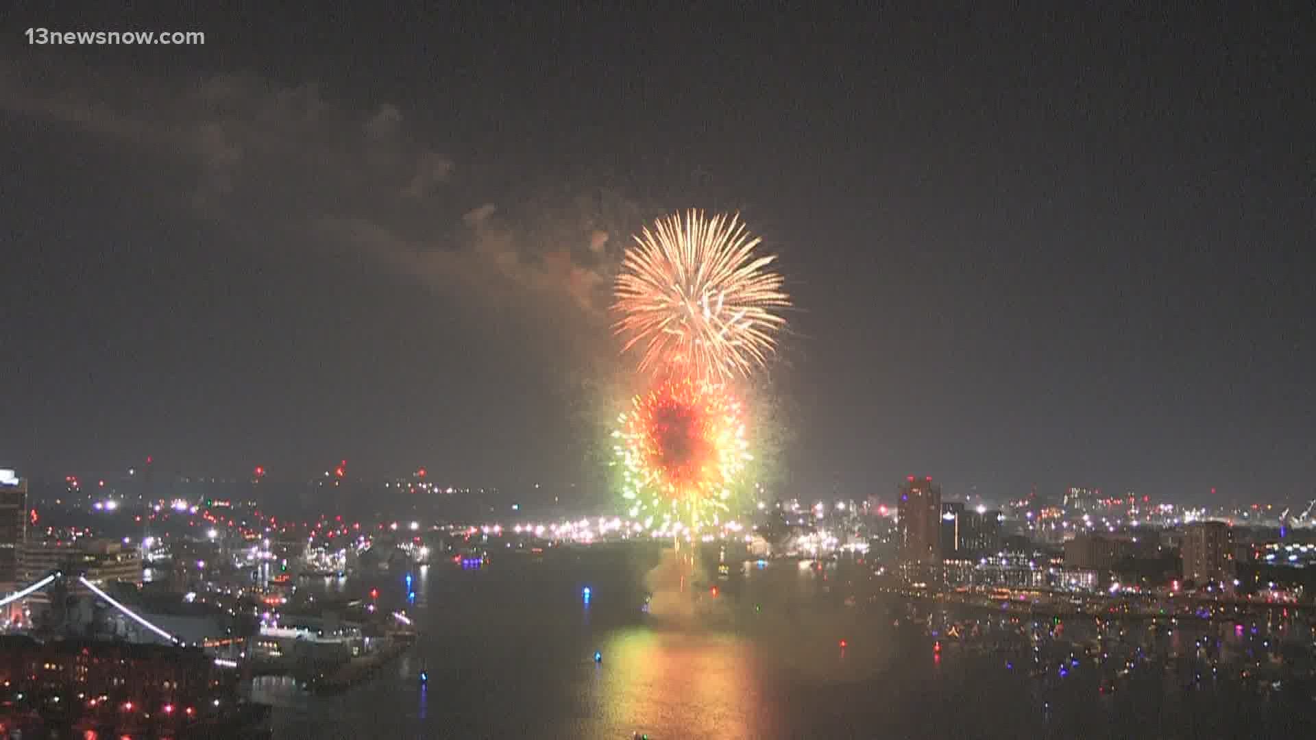 Harborfest Fireworks Show 2023 | 13newsnow.com