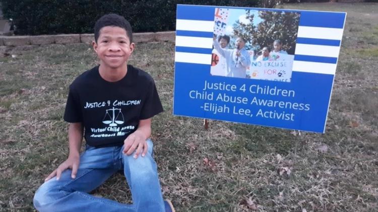 Child activist, Marvel Hero Elijah Lee tackles child abuse | 13newsnow.com