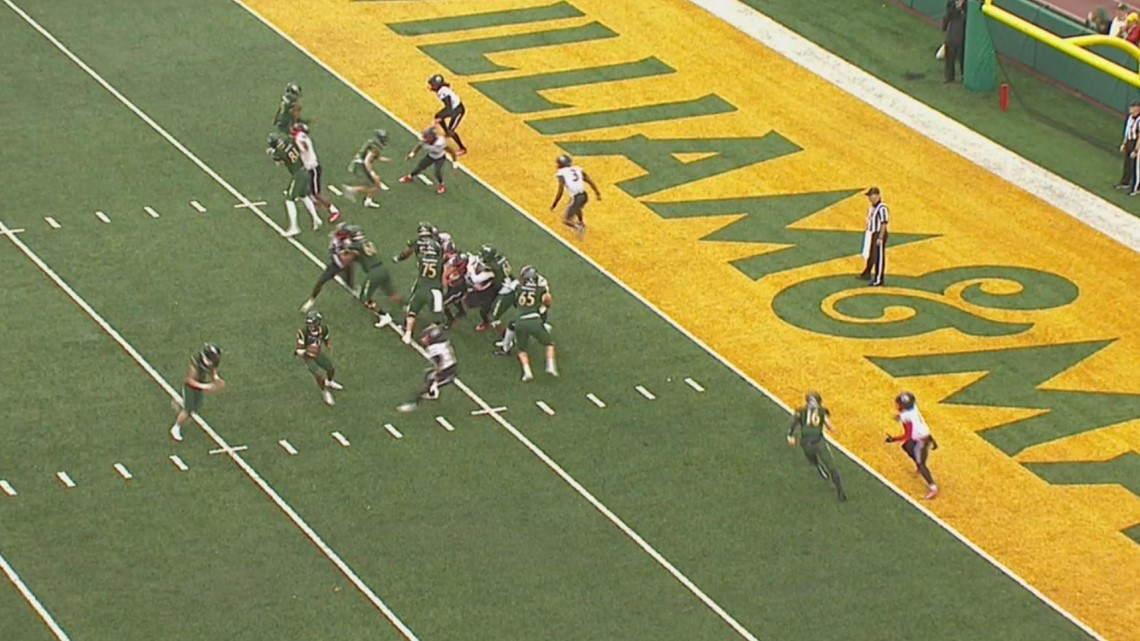 Rested No. 5 Football dominates Gardner-Webb 54-14 in FCS playoffs ...