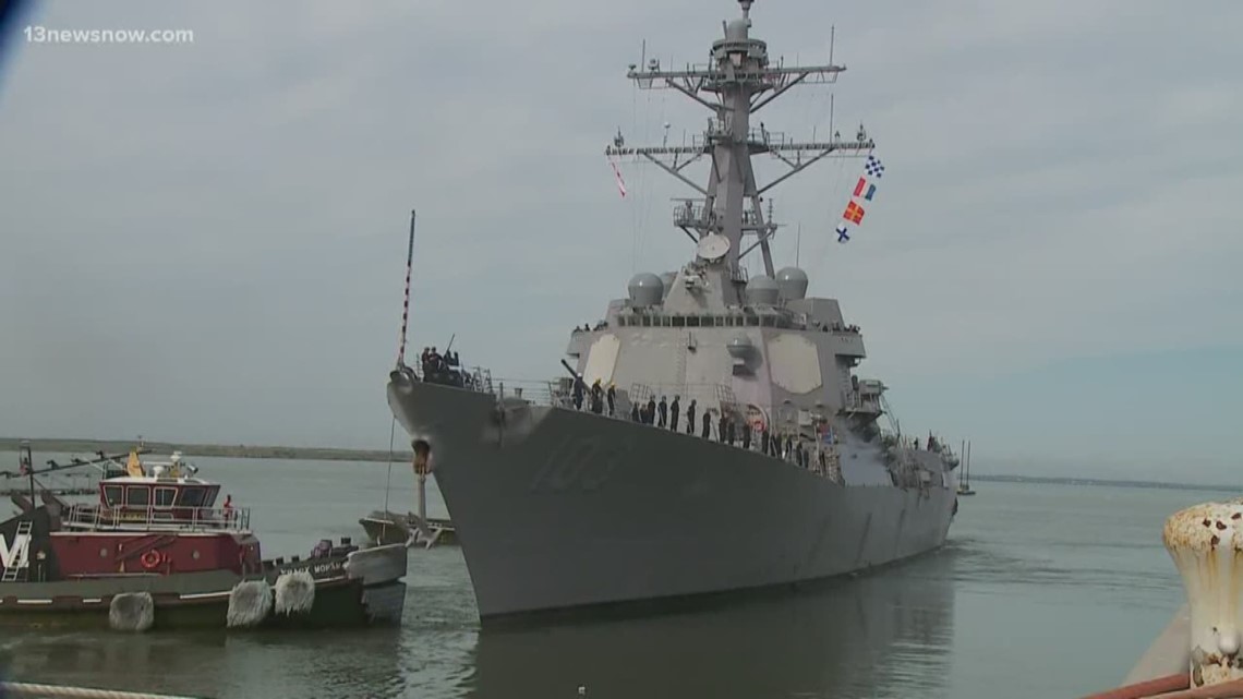 Navy moving ships, aircraft out of Hampton Roads ahead of Dorian's ...