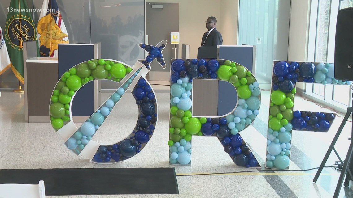 Norfolk International Airport unveils new international arrival ...