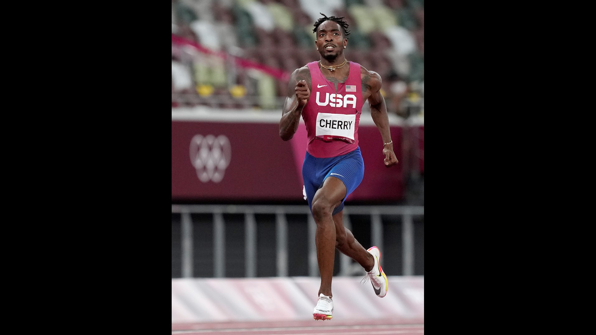 Michael Cherry is 400 meters away from Olympic gold | 13newsnow.com