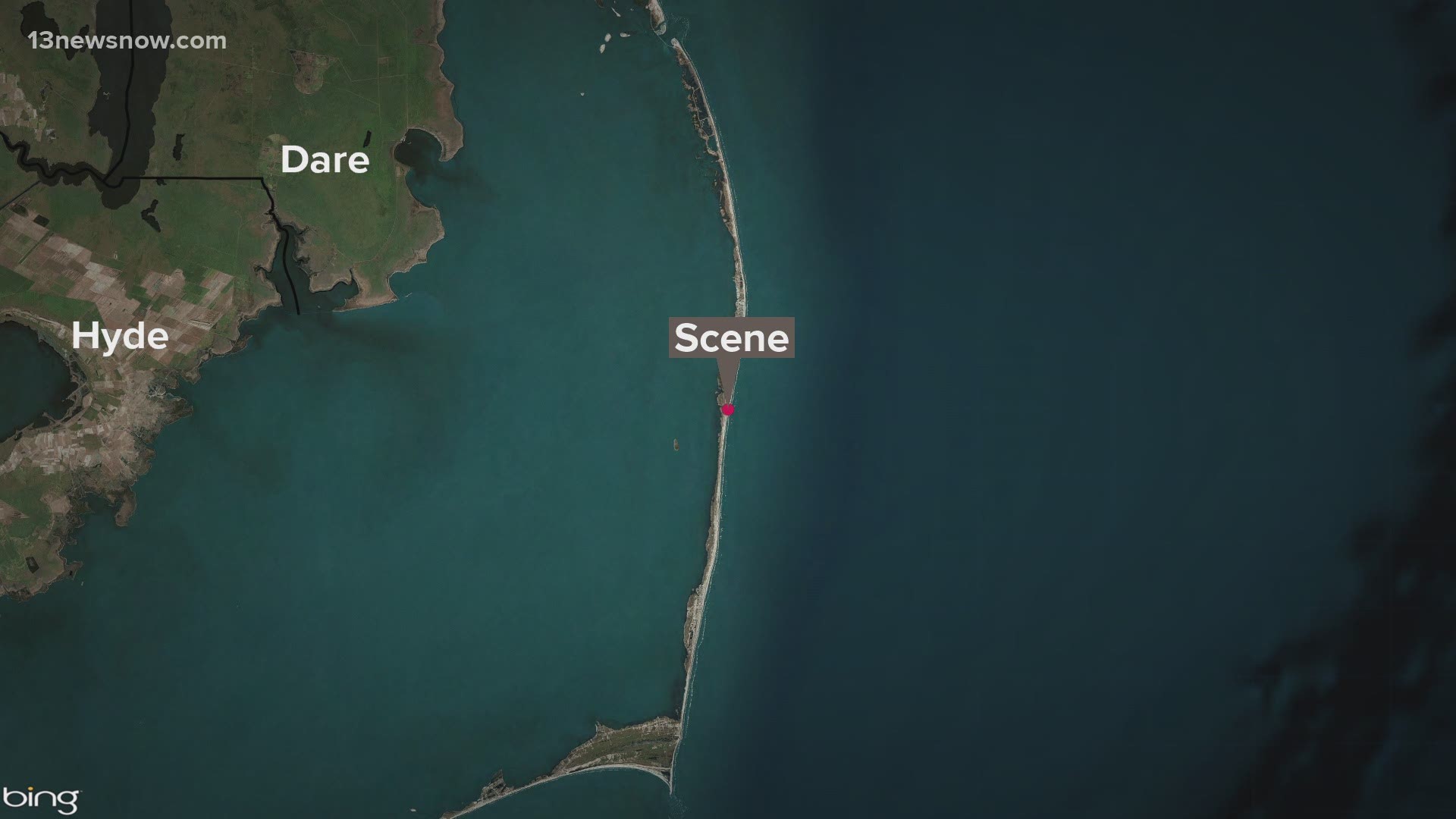 Cape Hatteras National Seashore Map