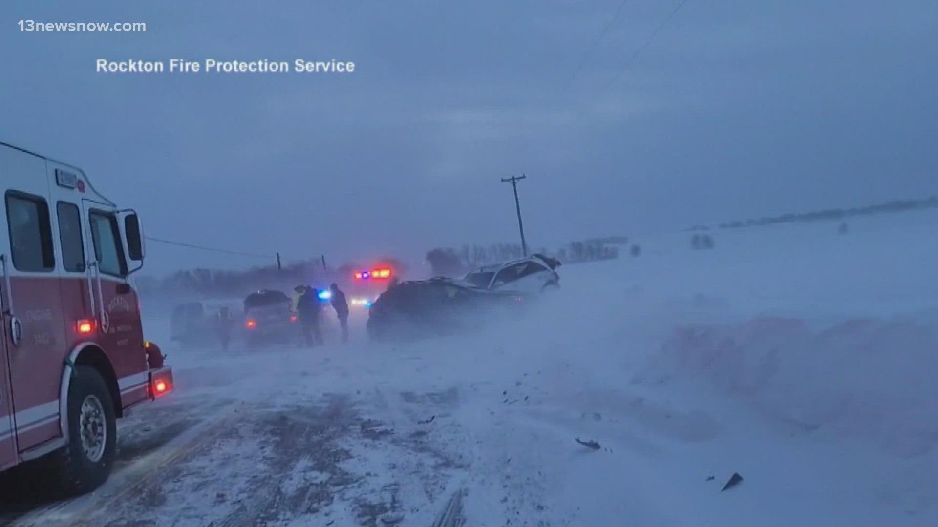 Christmas Day winter storm: Millions in US hunker down from cold ...
