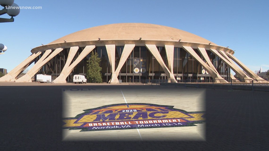 MEAC Tournament returns to Scope Arena with changes due to COVID-19 ...