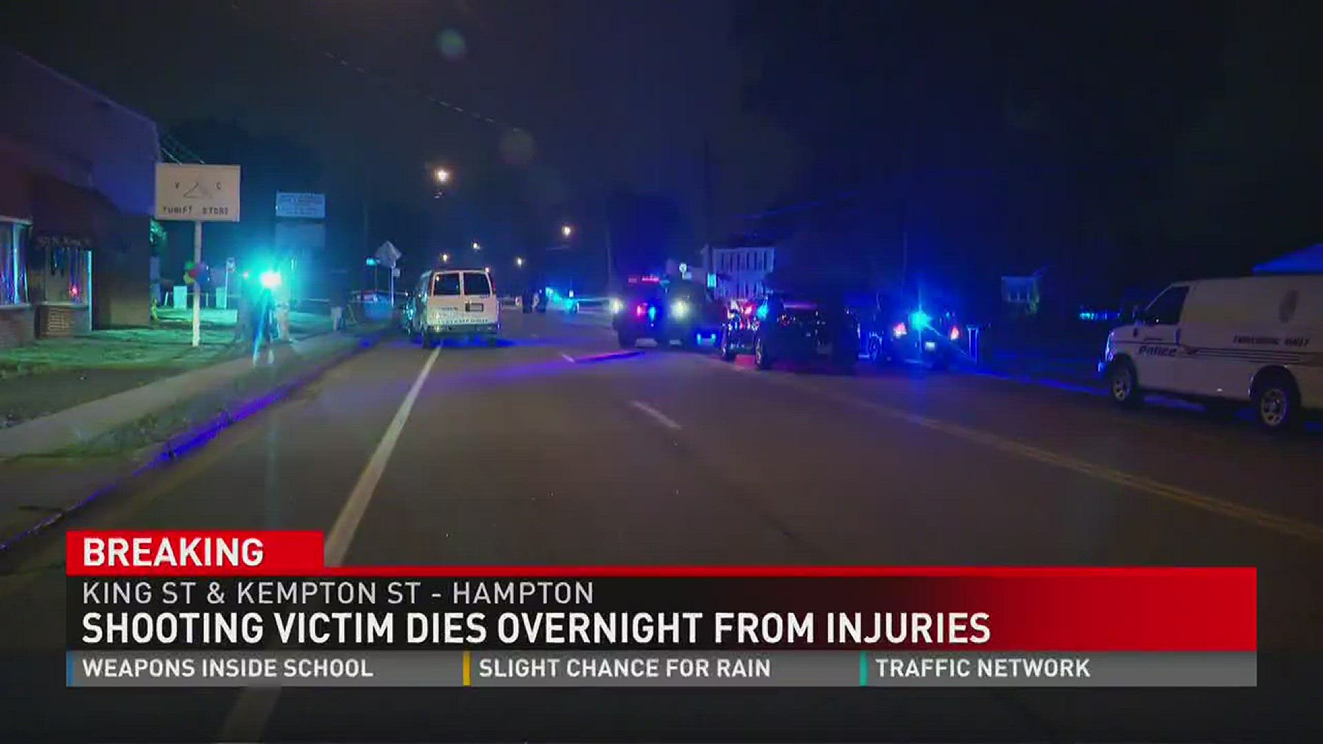 Victim in Hampton shooting dies overnight, homicide investigation ...