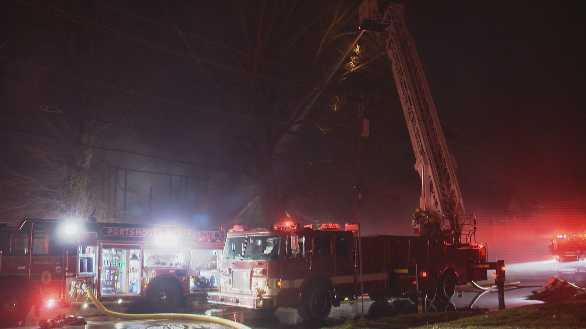 PHOTOS: Two homes a loss following fire in Portsmouth | 13newsnow.com
