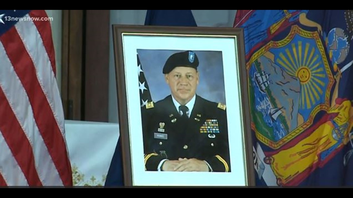 Mourners honor Lieutenant Colonel John Penree | 13newsnow.com