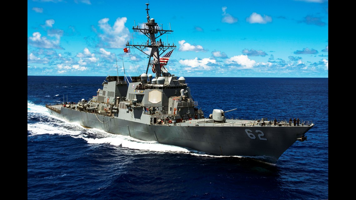Navy adds $57 million to pay for repair of damaged destroyer ...