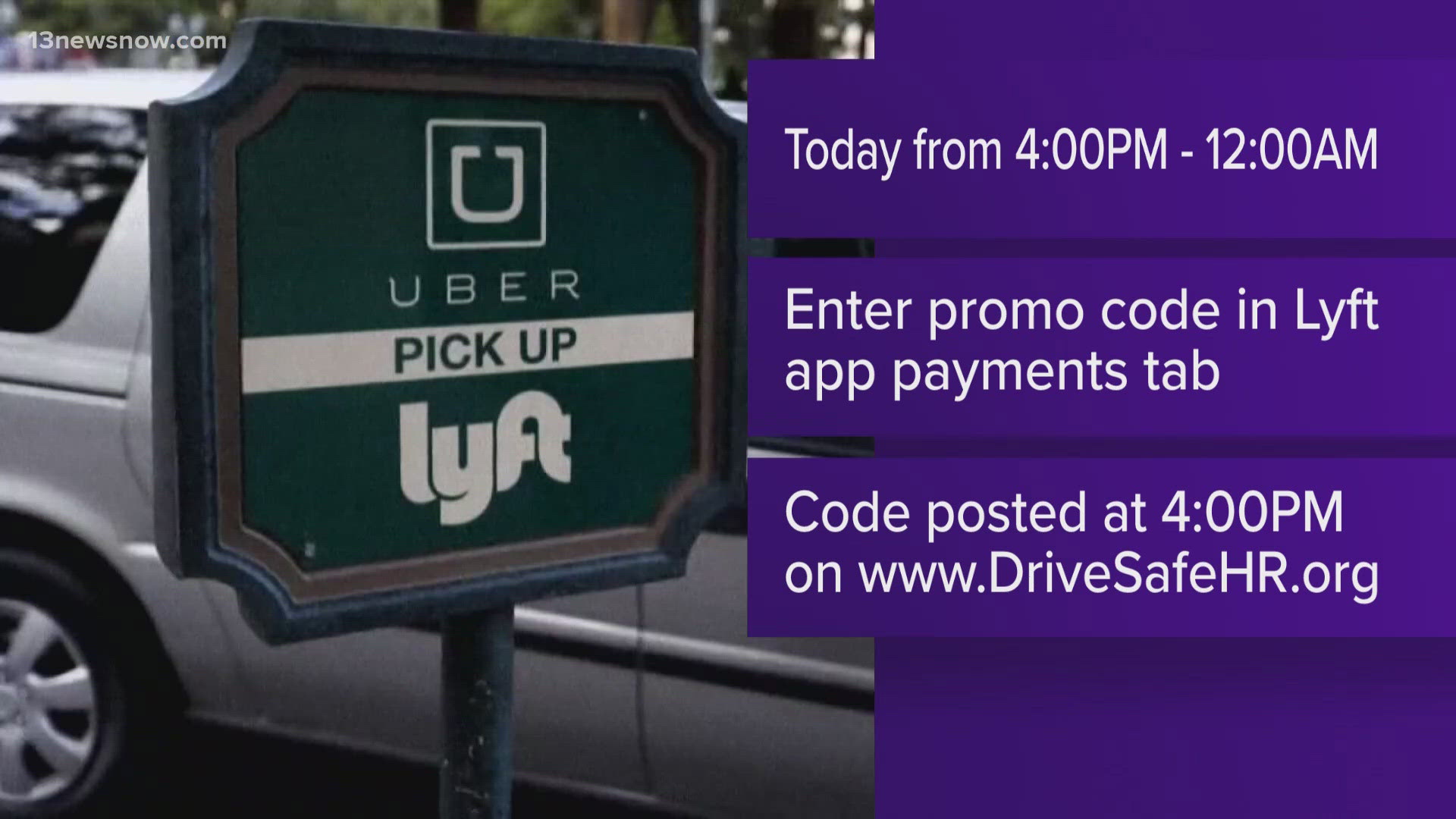 Drive Safe Hampton is providing free Lyft rides for Cinco De Mayo ...