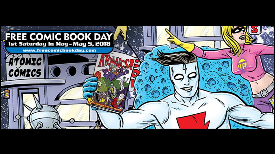 Local Heroes, Indian River Library celebrating Free Comic Book Day ...