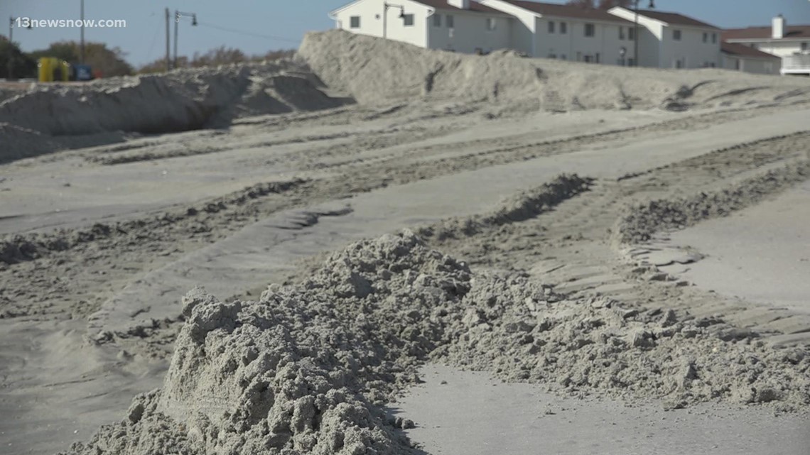 Sand replenishment: Restoring Hampton's Buckroe Beach | 13newsnow.com