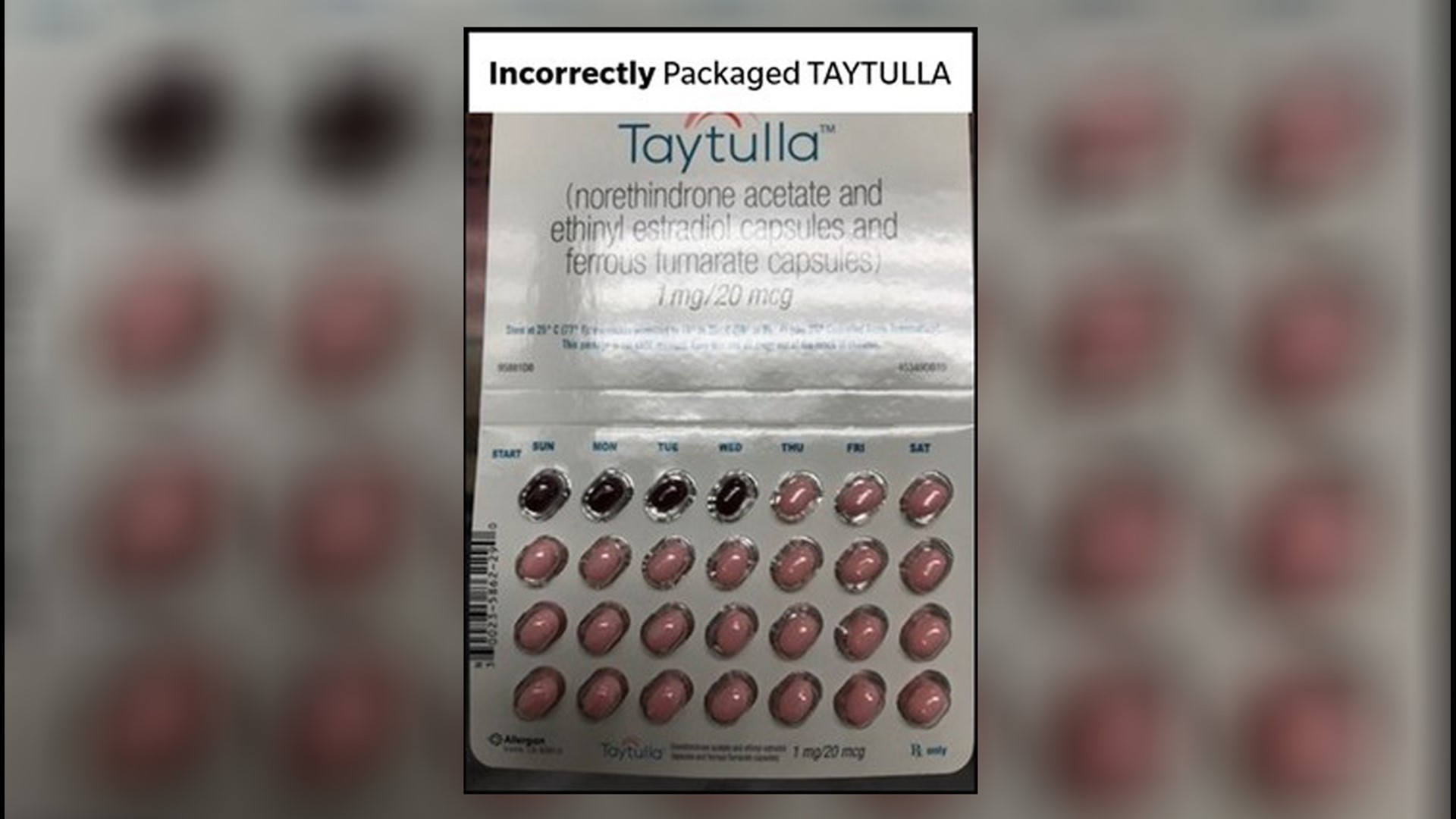 Packaging error leads to birth control pill recall in US | 13newsnow.com