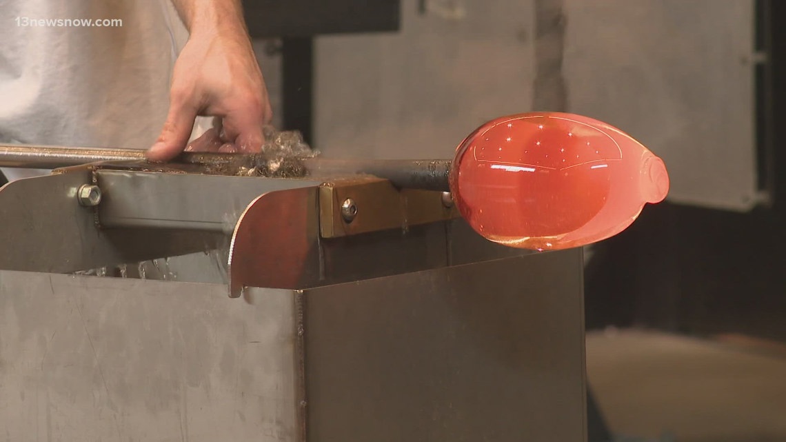 A look inside the Chrysler Museum of Art's Perry Glass Studio ...