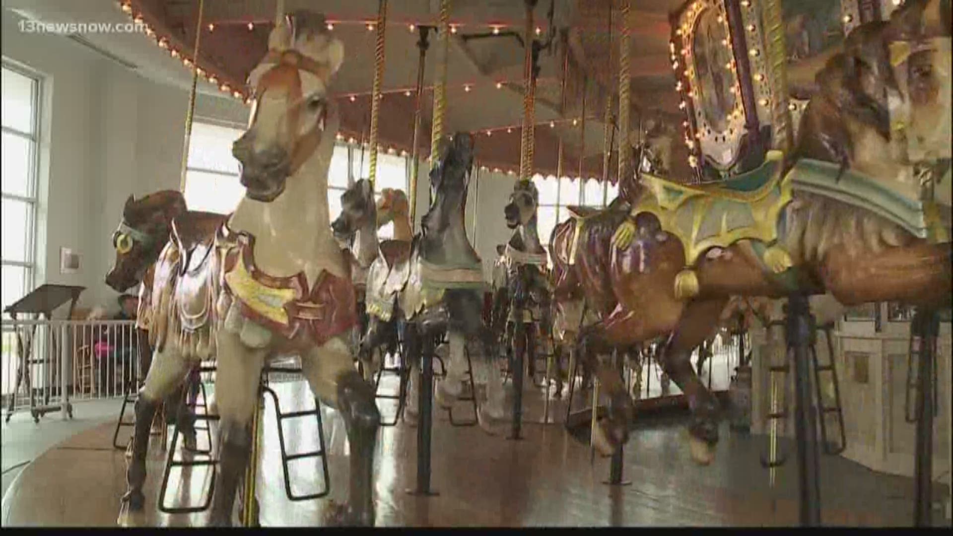 Grand reopening of historic Hampton Carousel | 13newsnow.com