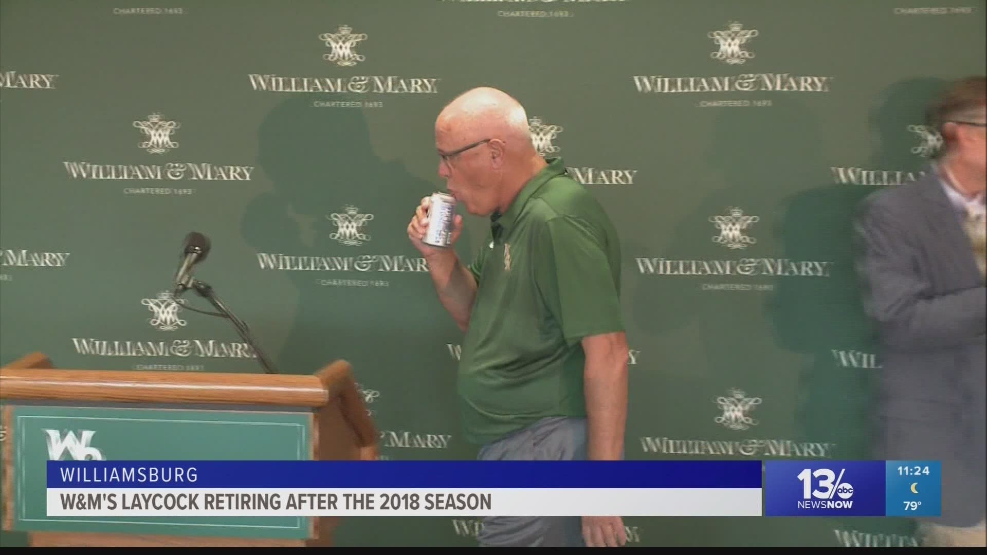 W&M's Laycock officially stepping down at the end of the season ...