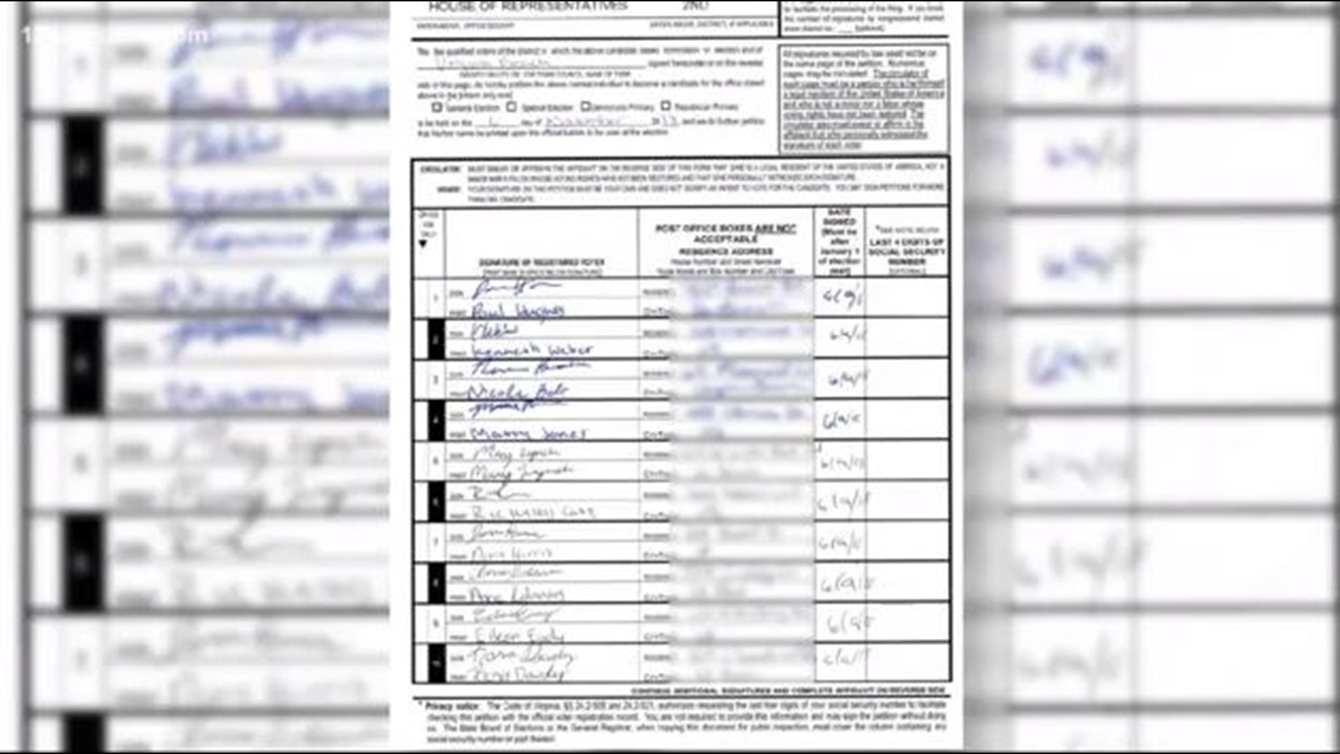 Woman claims signature forged on petition, suit seeks $2.4M | 13newsnow.com