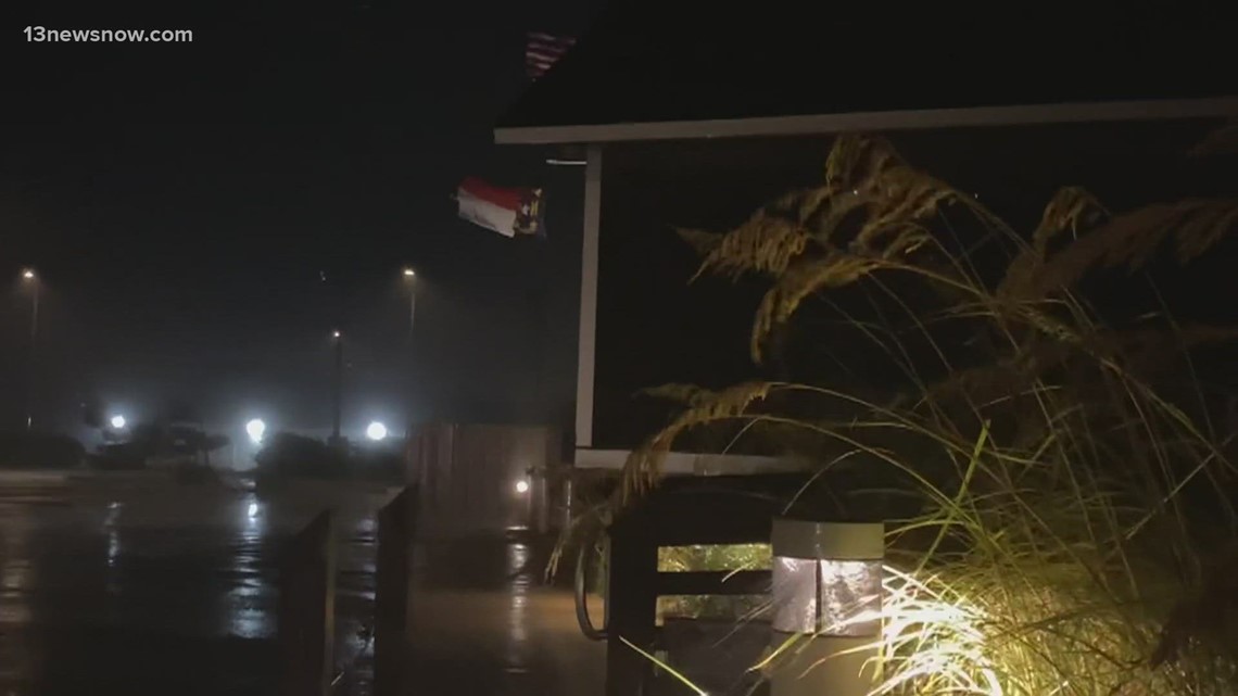 North Carolina Outer Banks seeing heavy rain and winds as Idalia passes ...